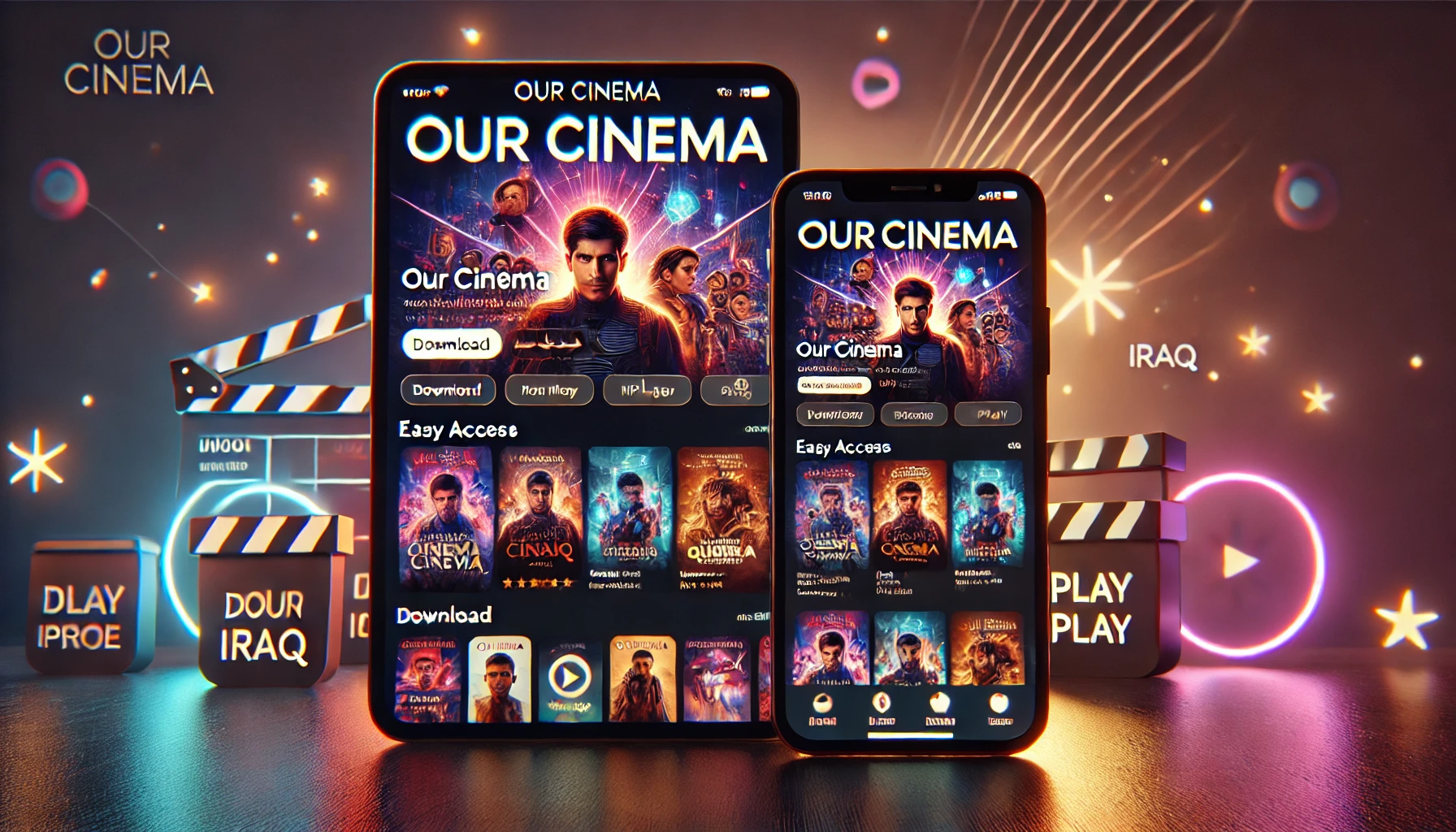 Our Cinema Streaming Platform for Movies and Series with Fast Access on ...